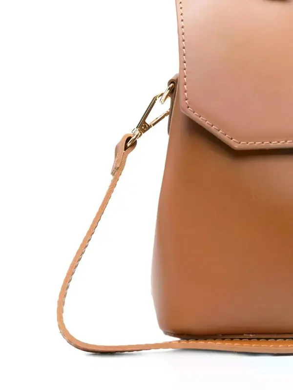 ADRIANNA FERETTI Top Handle Tote - Brown