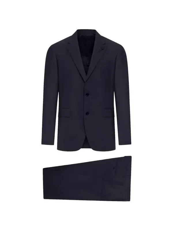 LARDINI Single-breasted Suit - Black