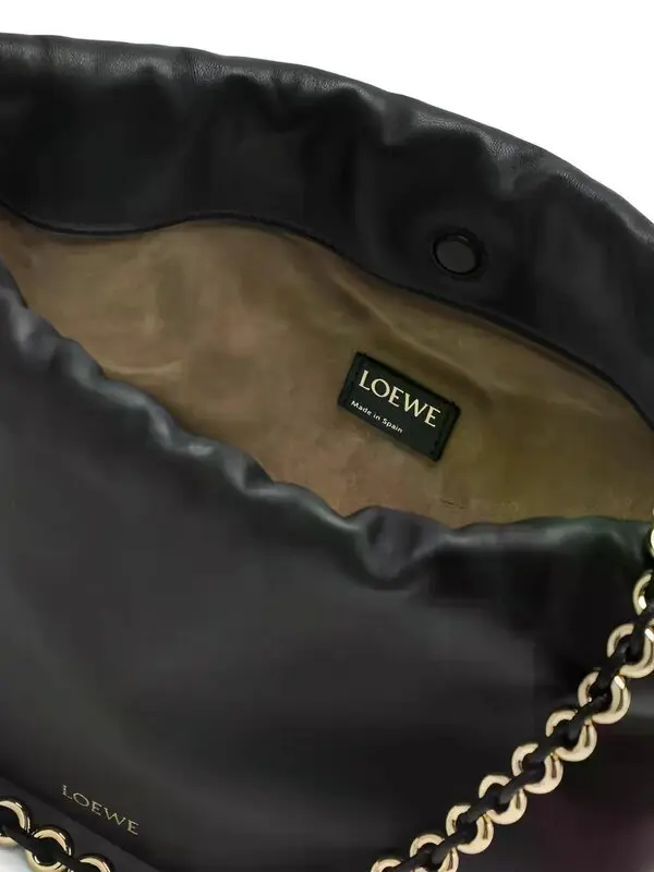 Loewe Purse With Gathered Detail And Chain