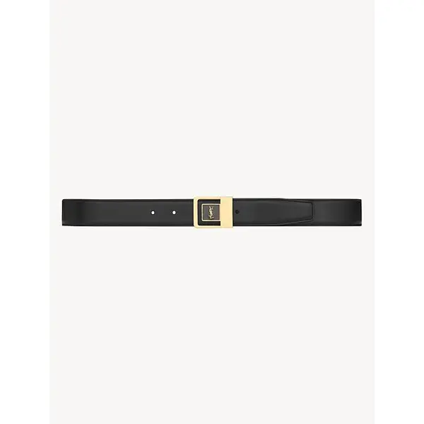 Saint Laurent La 66 Belt - Black