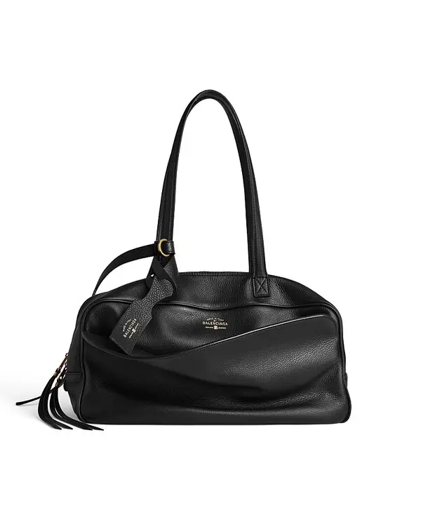 Balenciaga Carrie Bowling Bag Medium - Black