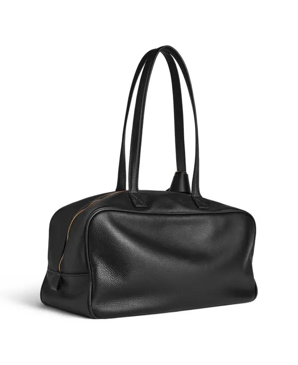 Balenciaga Carrie Bowling Bag Medium - Black
