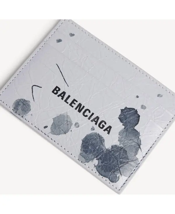 Balenciaga Cash Card Holder - Light Grey