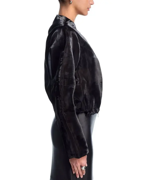 KATE BARTON Zip-up Paneled Jacket