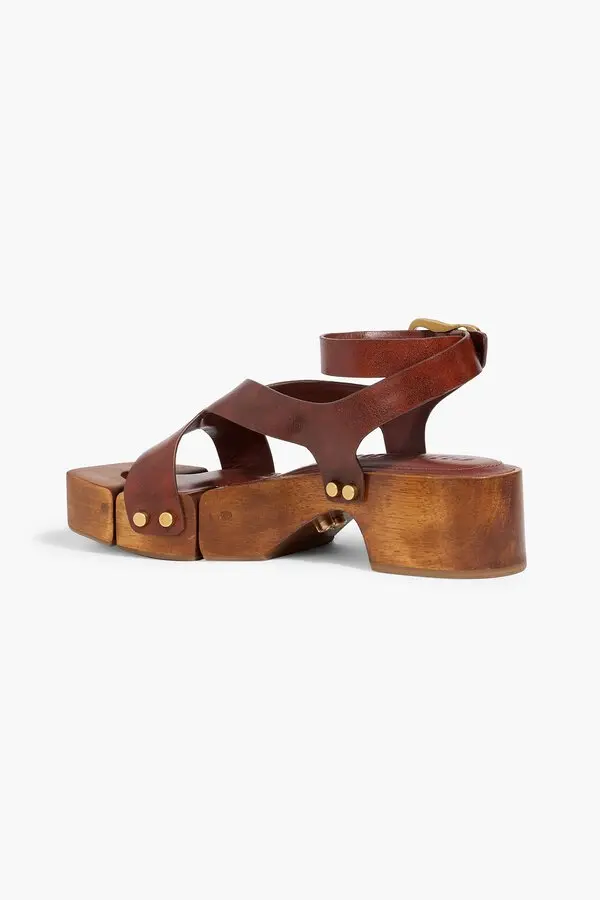 Cult Gaia Peppa Leather Sandals