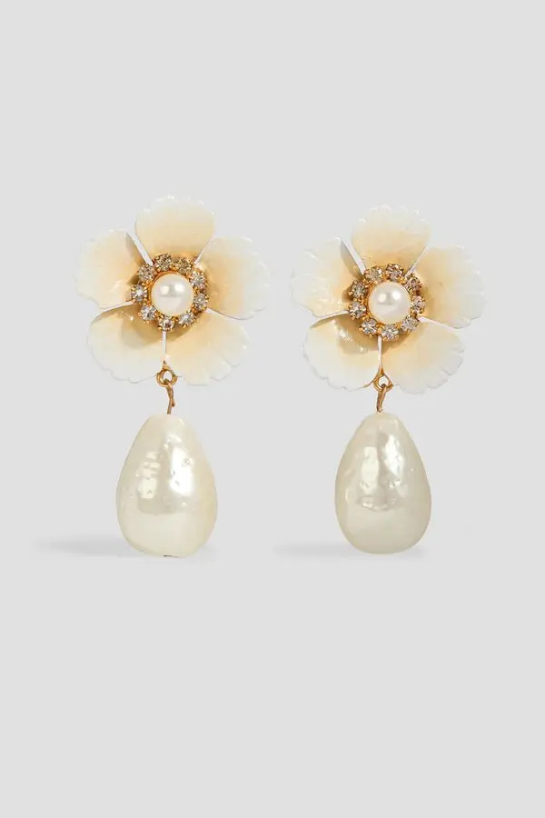 JENNIFER BEHR Deborah Earrings - Cream