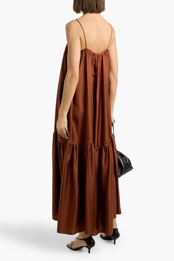 Bite Studios Giardino Silktwill Maxi Dress