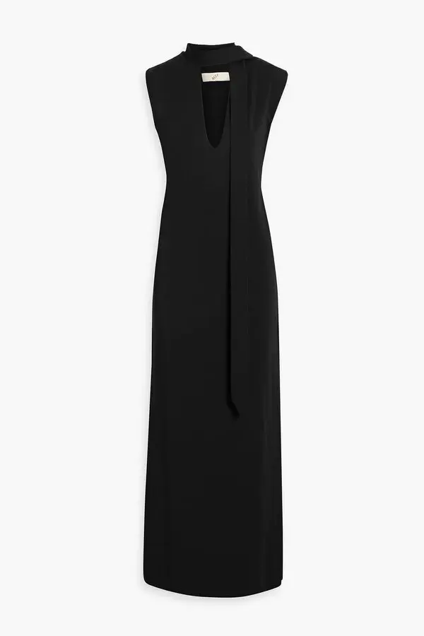 Bite Studios La Nuit Cutout Crepe Maxi Dress
