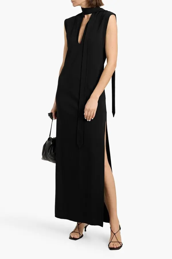 Bite Studios La Nuit Cutout Crepe Maxi Dress