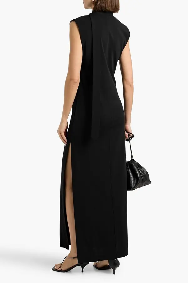 Bite Studios La Nuit Cutout Crepe Maxi Dress