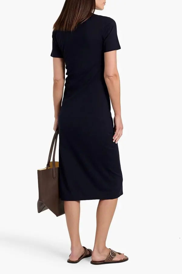katia shirred jersey mini dress JERSEY MINI DRESS WITH RUFFLES | CULT MIA