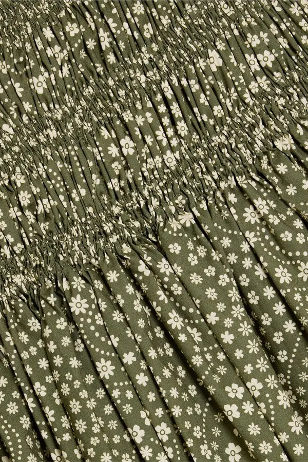 matteau green dress Crossback Linen Dress - Myrtle main image 1