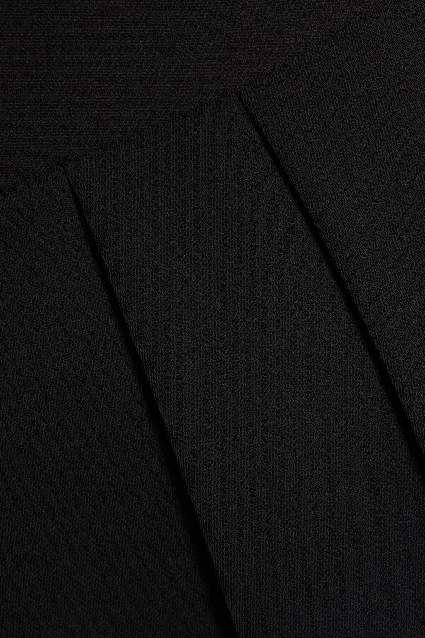 THE SEI Pleated Crepe Wide-leg Pants