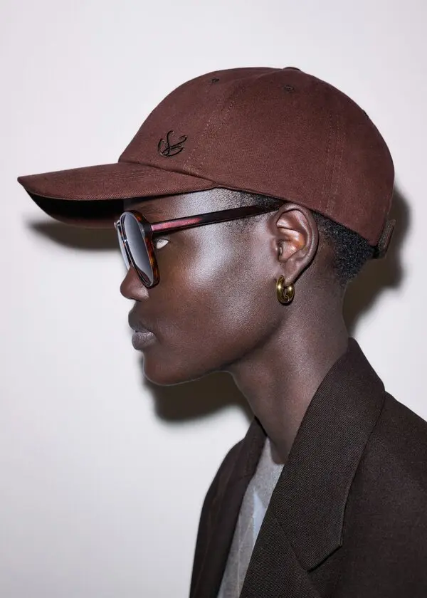 ME+EM Soft Baseball Cap - Cinnamon Brown