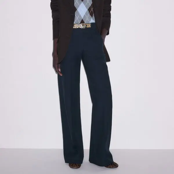 ME+EM Cashmere Argyle Baby Tee
