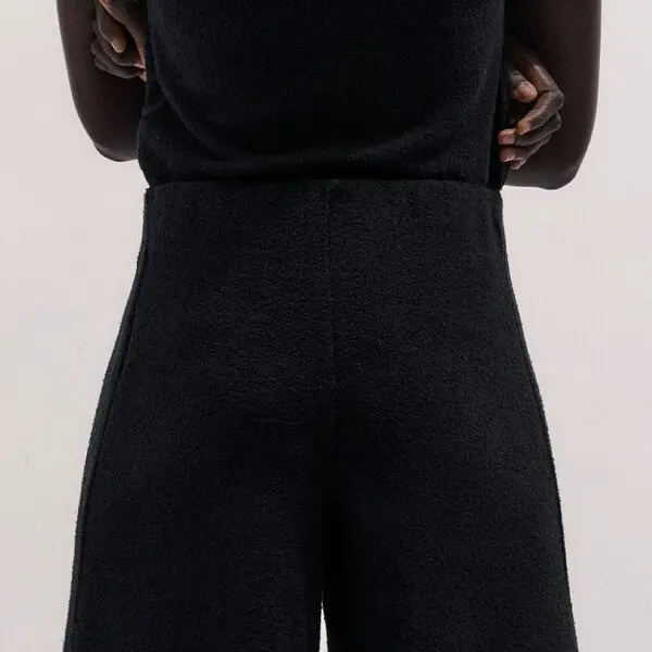 ME+EM Textured Wide-leg Palazzo Pant