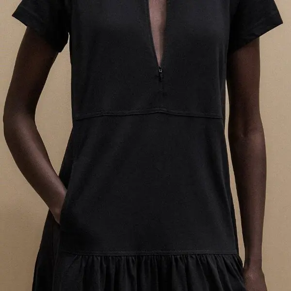ME+EM A-line Tiered Maxi Dress