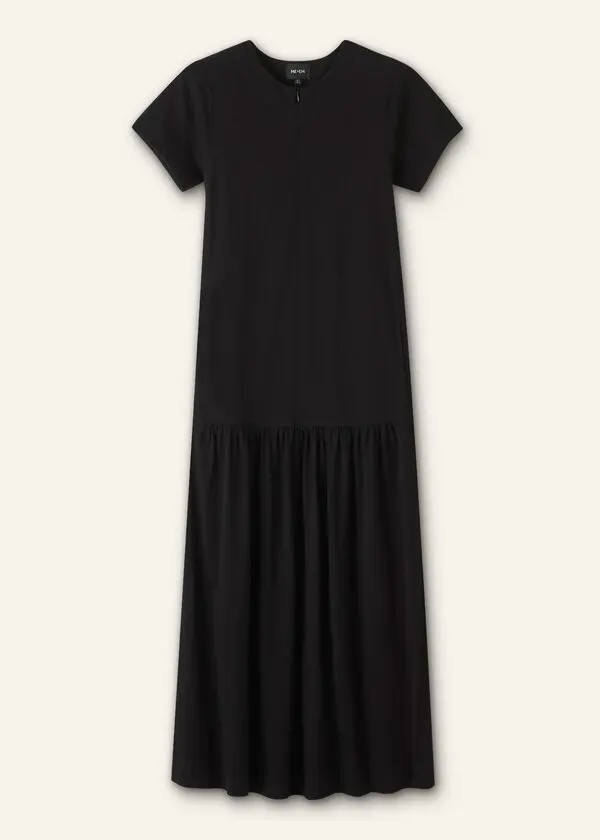 ME+EM A-line Tiered Maxi Dress