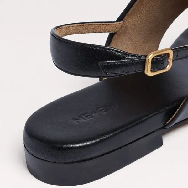 ME+EM Minimal Thong Sandals - Black