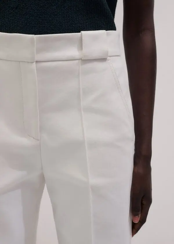 ME+EM Everyday Leg Elongator Trousers - Ivory