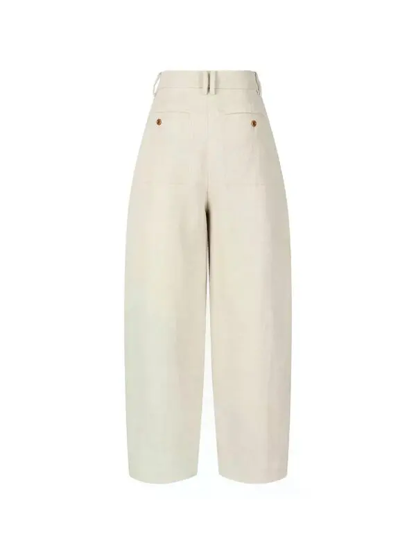 STUDIO TOMBOY Pintuck Trousers - Neutrals