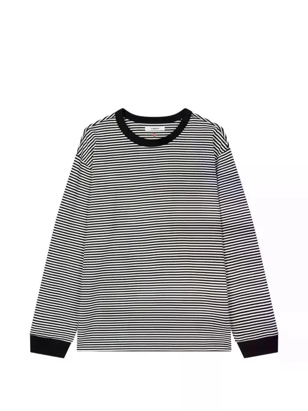 STUDIO TOMBOY Striped Long-sleeve T-shirt - Black
