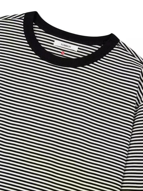 STUDIO TOMBOY Striped Long-sleeve T-shirt - Black