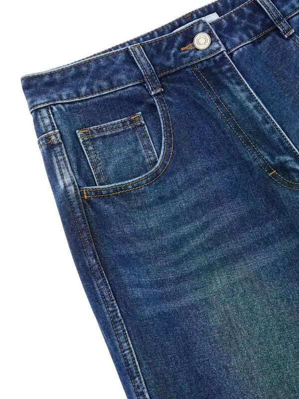 STUDIO TOMBOY Straight Denim Trousers - Blue