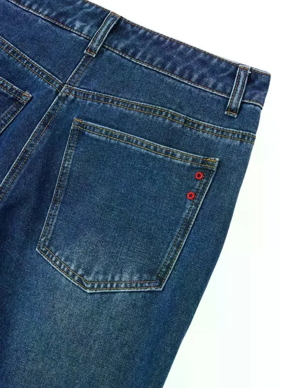 STUDIO TOMBOY Straight Denim Trousers - Blue