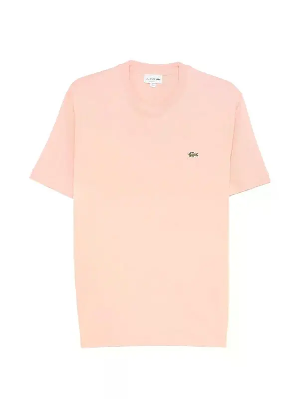 Lacoste Crewneck Logo T-shirt - Pink
