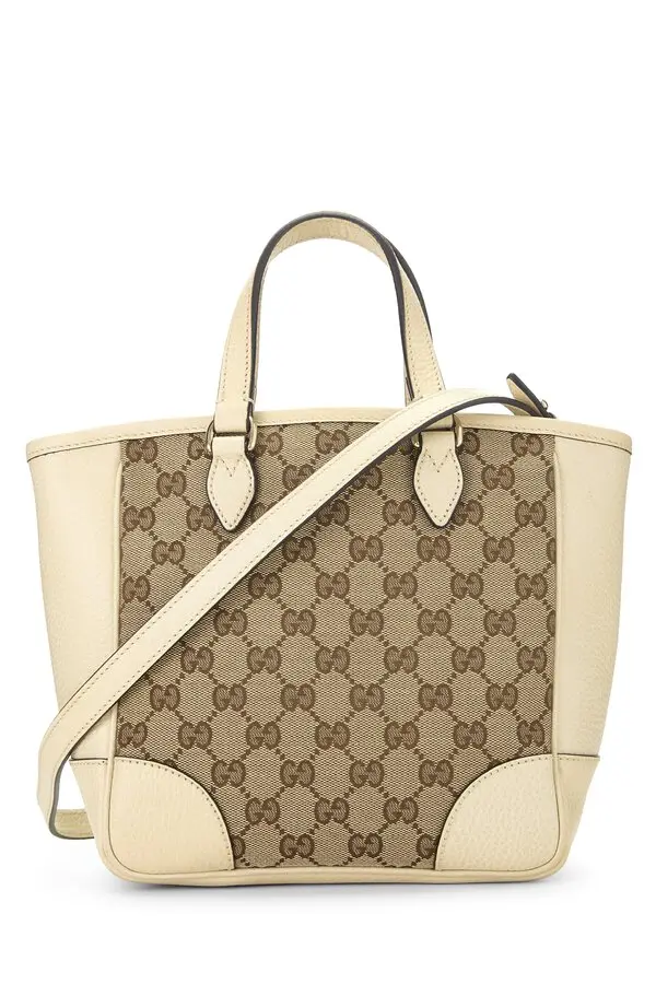 Gucci Original Gg Bree Top Handle Tote - Beige