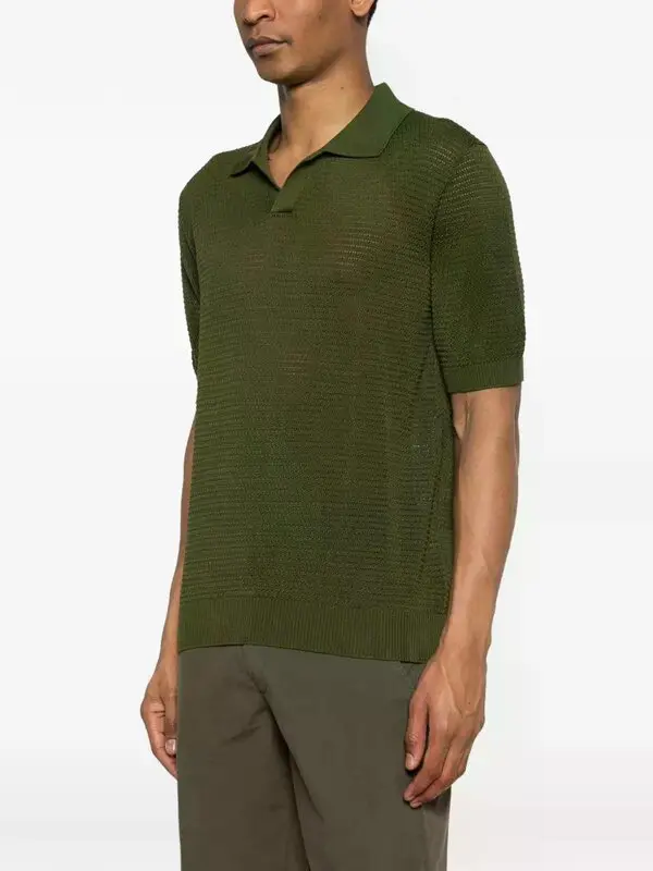 Tagliatore Collar Knitted T-shirt
