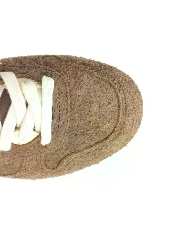 AUTRY Suede Logo-patch Sneakers - Brown