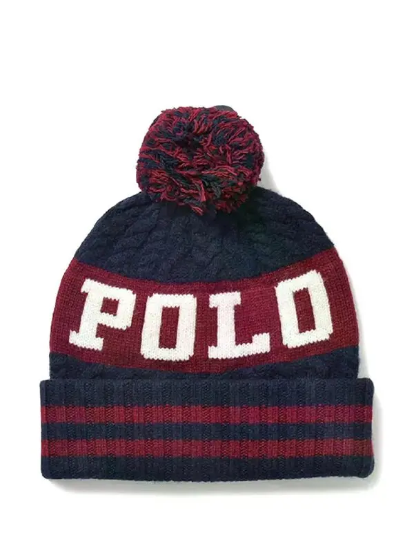 Polo Ralph Lauren Cable-knit Beanie Hat - Blue