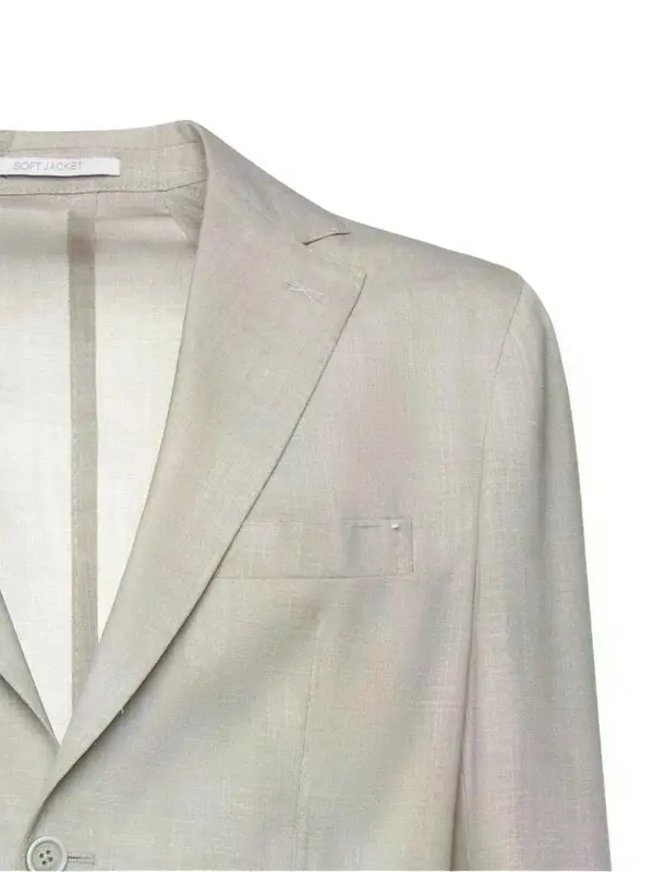 Eleventy Patch-pocket Blazer - Neutrals