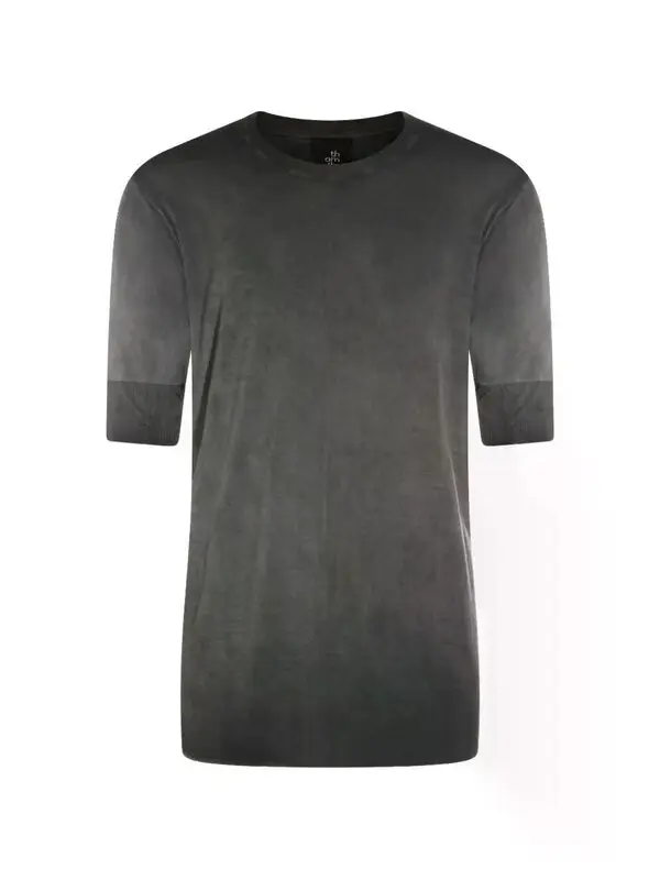 THOM KROM Ribbed-panel T-shirt