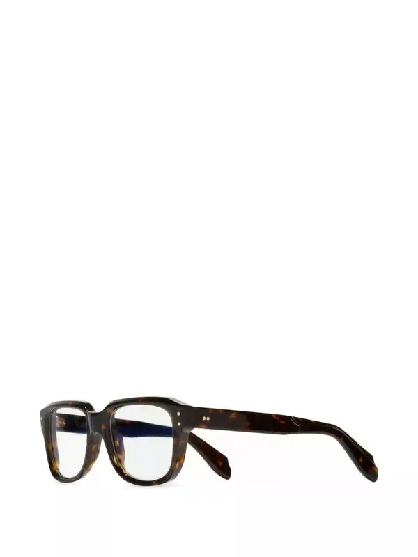 CUTLER & GROSS Square-frame Eyeglasses - Brown
