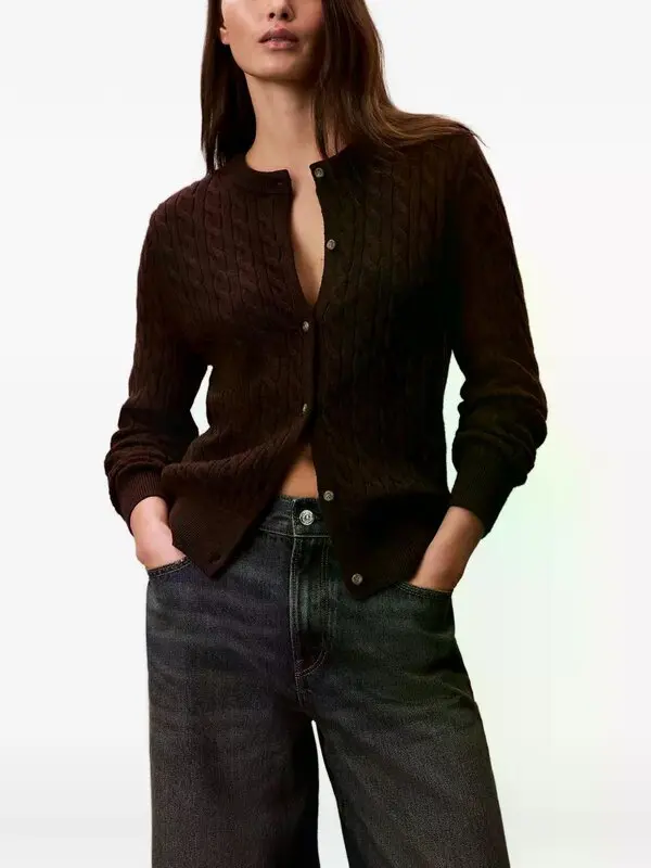 Calvin Klein Cable-knit Cardigan