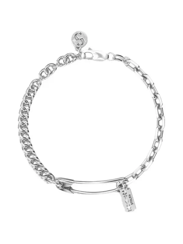 STOLEN GIRLFRIENDS CLUB Razor Pin Bracelet - Silver