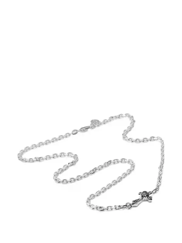 STOLEN GIRLFRIENDS CLUB Cross Chain Necklace - Silver
