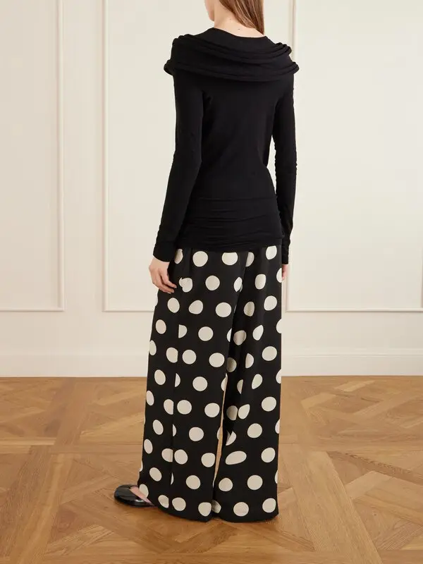 Junya Watanabe Stretch-jersey Blouse