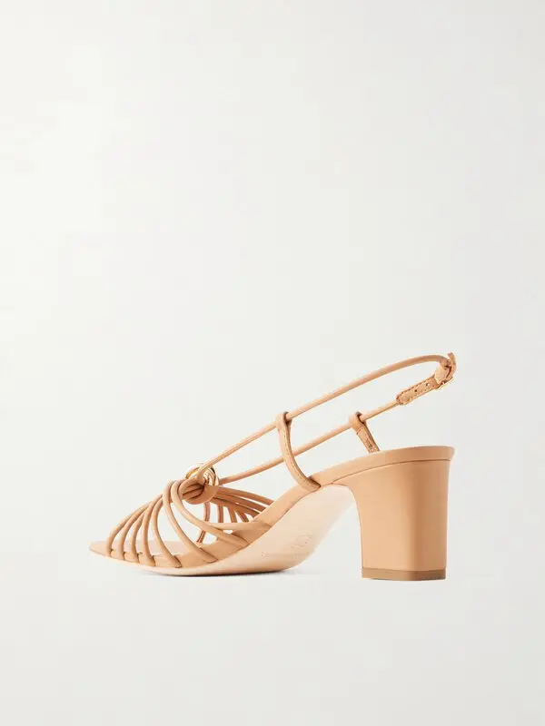 LOEFFLER RANDALL Minna Leather Slingback Sandals