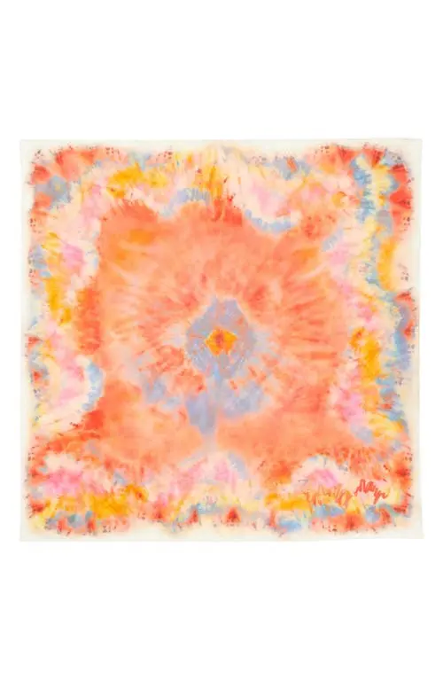 Zimmermann Tie Dye Silk Square Scarf