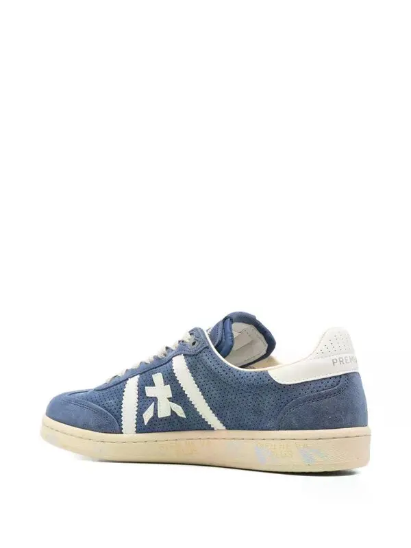 Premiata Perforated Logo Sneakers