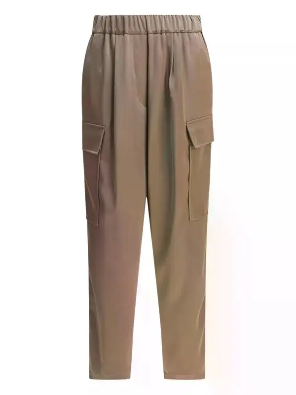 SEMPER Elastic-waist Trousers - Neutrals