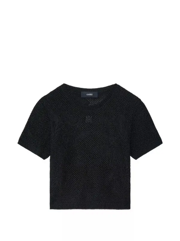 Amiri Open-knit T-shirt