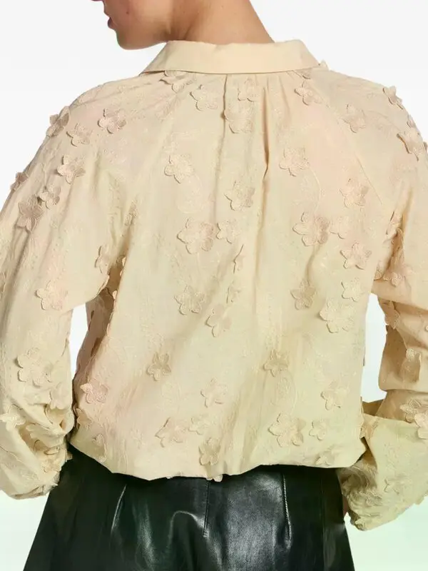 ELENA MIRÒ Cotton Voile Blouse