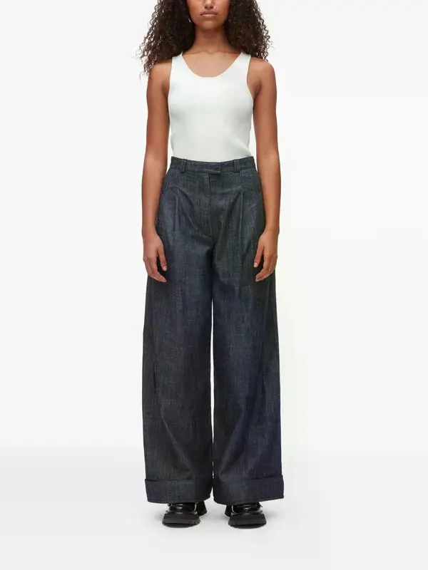 3.1 Phillip Lim Double-pleat Wide-leg Trousers