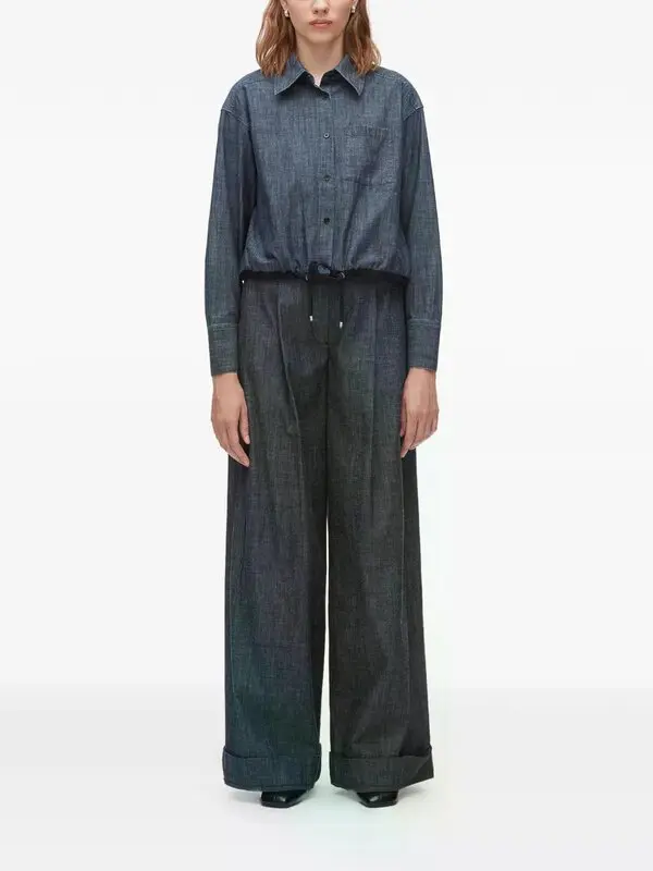 3.1 Phillip Lim Drawstring Long-sleeve Shirt
