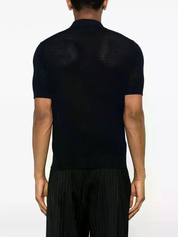 Tagliatore Knitted V-neck T-shirt